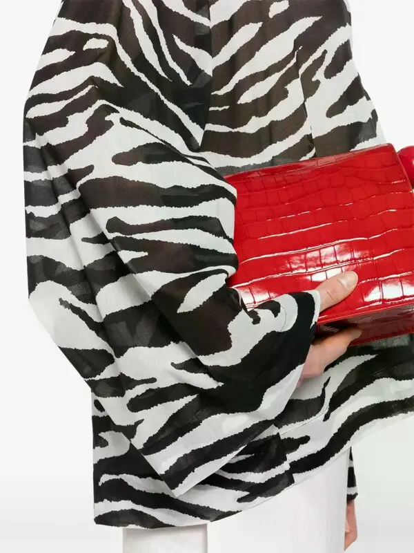 Attico Zebra-print Blouse