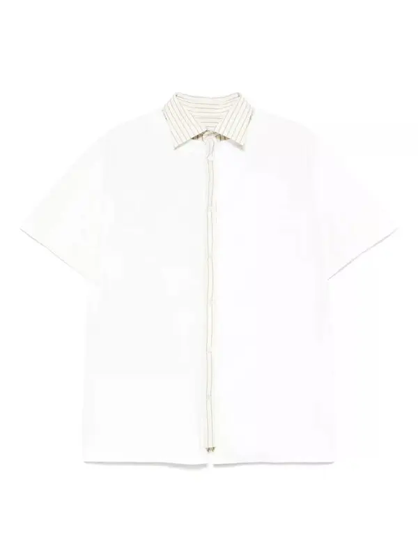 MAISON MARGIELA Cotton Shirt - Neutrals