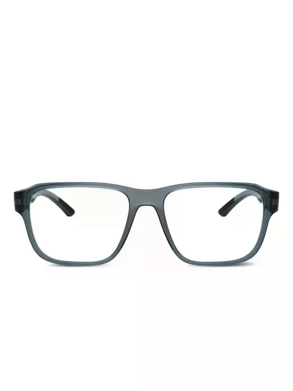 Prada Square-frame Glasses - Blue