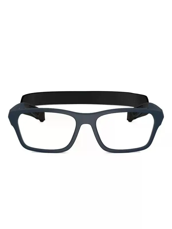 Prada Rectangle-frame Eyeglasses - Blue