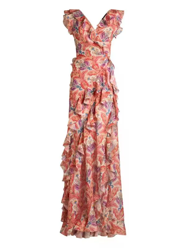 Etro Printed Maxi Dress
