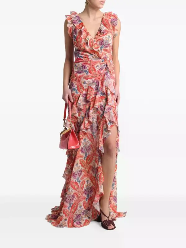 Etro Printed Maxi Dress