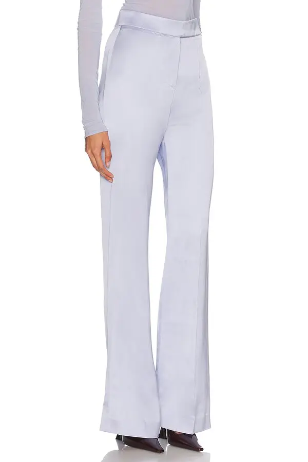Alexandre Vauthier Satin Tailoring Pant - Iris