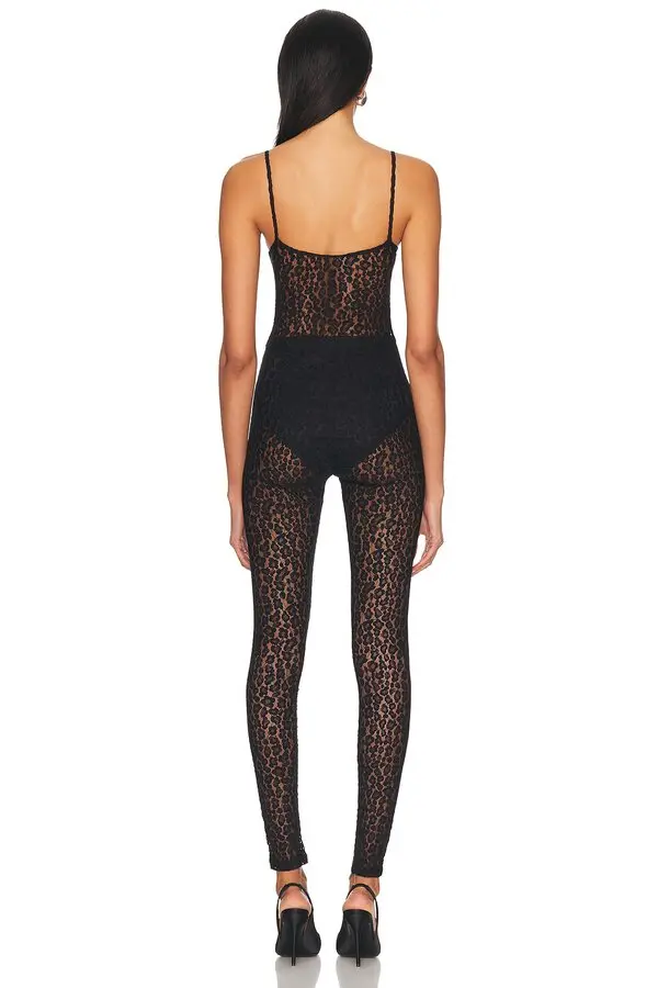 Alexandre Vauthier Panther Lace Catsuit