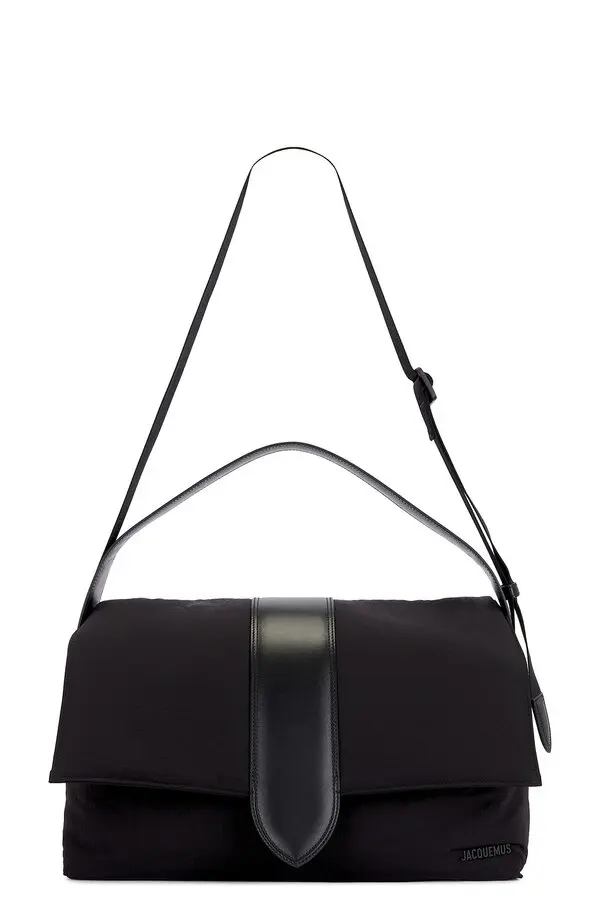 Jacquemus Le Messenger Bambino Bag - Black