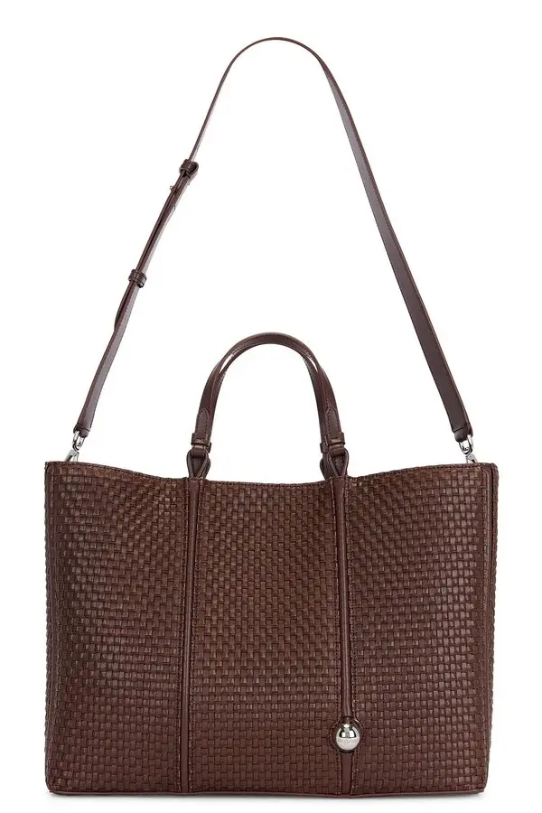 Jacquemus Le Cabas Marino Horizontal Tote - Dark Brown