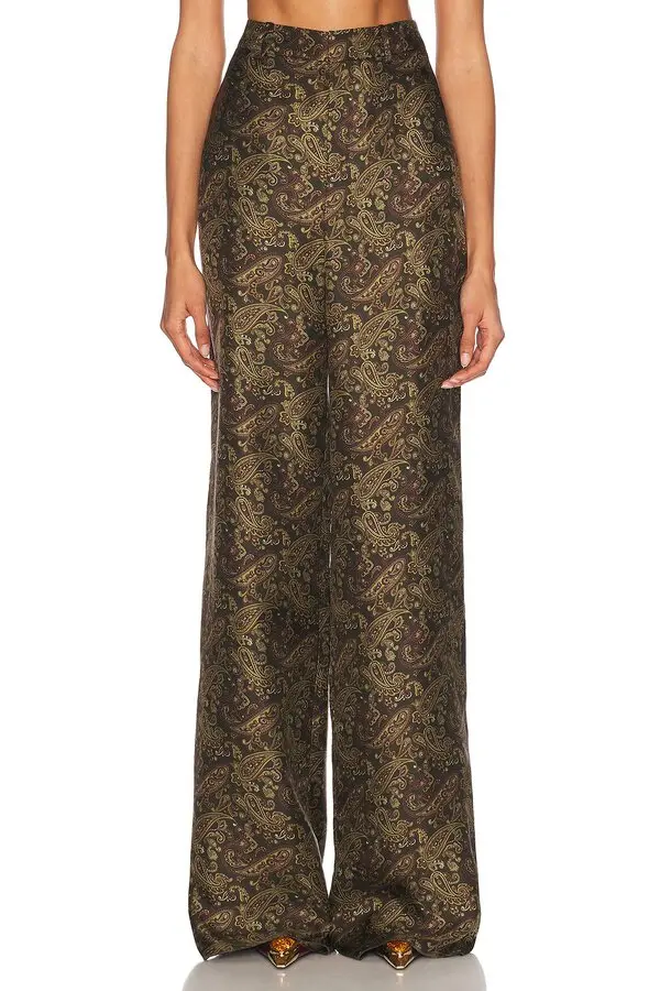 Saint Laurent Wide Leg Pant