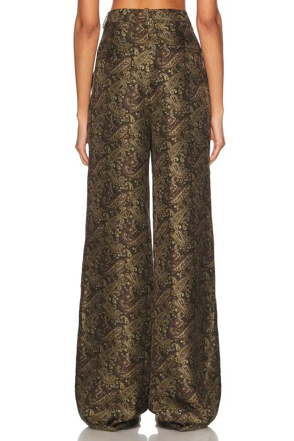 Saint Laurent Wide Leg Pant