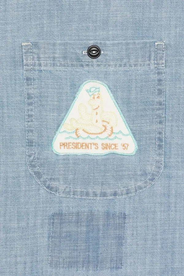 President's Kansas Shirt In Blue