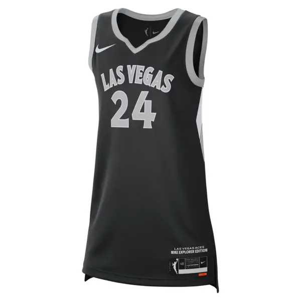 Nike Jewell Loyd Las Vegas Aces Dri-fit Wnba Victory Jersey - Black