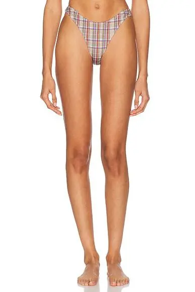 Heavy Manners High Cut Cheeky Bikini Bottom - Buster