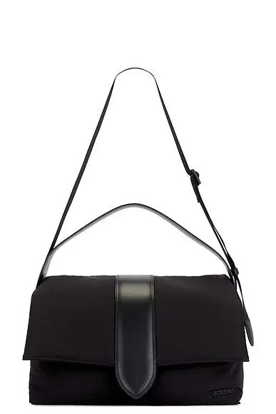 Jacquemus Le Messenger Bambino Bag - Black
