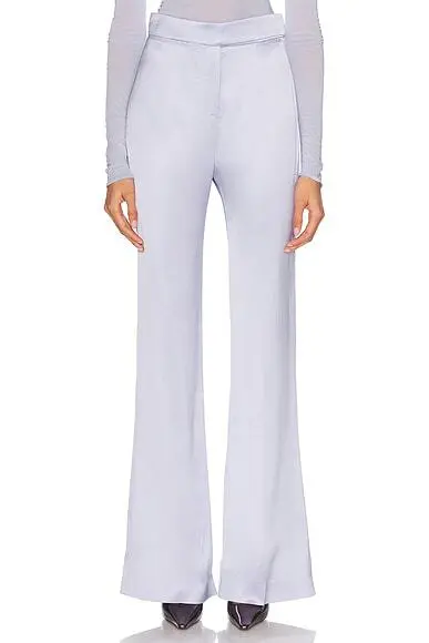 Alexandre Vauthier Satin Tailoring Pant - Iris
