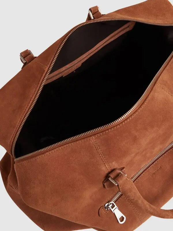 REISS Theo Suede Holdall