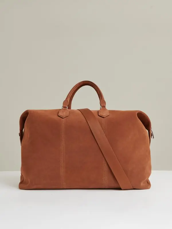 REISS Theo Suede Holdall