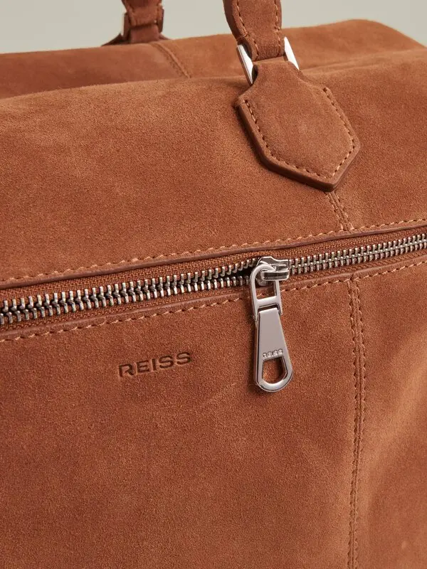 REISS Theo Suede Holdall