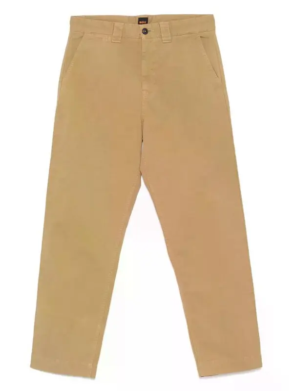 BOSS Straight-leg Chino Trousers