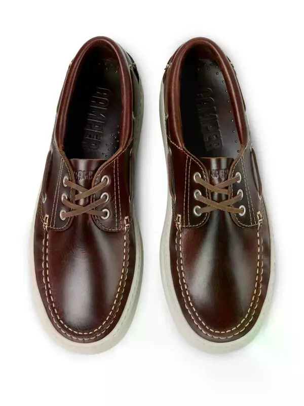 Camper Runner Four Boat Shoes - Brown
