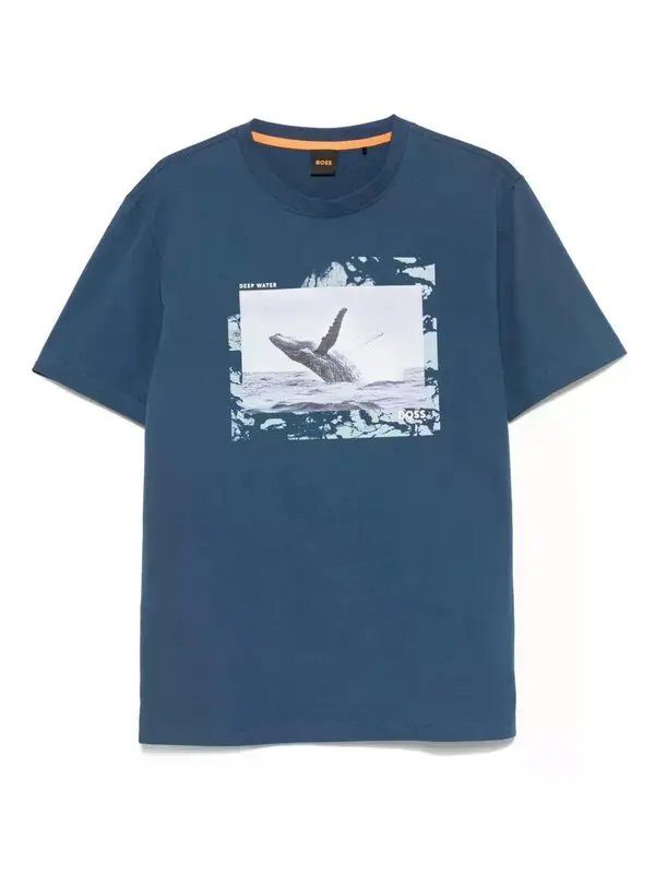 BOSS Dunetrace T-shirt - Blue