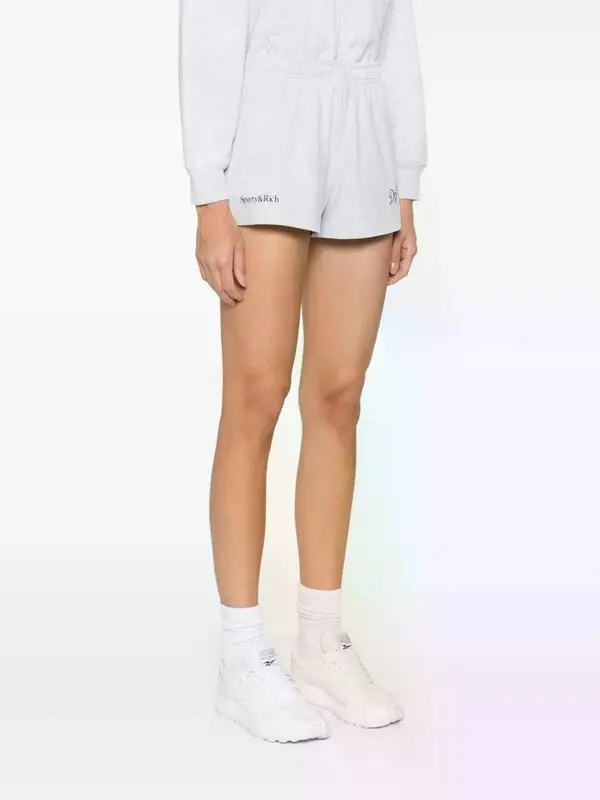 SPORTY & RICH X Dodgers Serif Disco Shorts