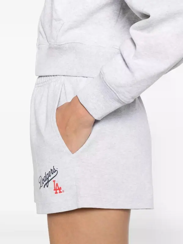 SPORTY & RICH X Dodgers Serif Disco Shorts