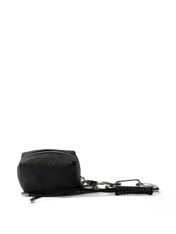 Prada Leather Bag Charm - Black