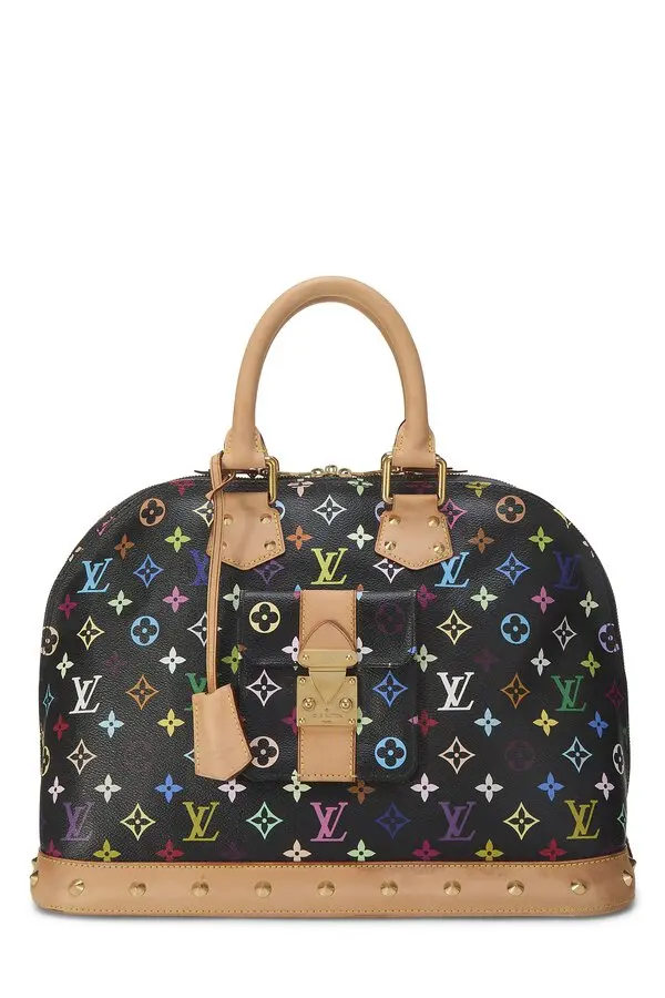 LOUIS VUITTON Takashi Murakami X Monogram Multicolore Alma