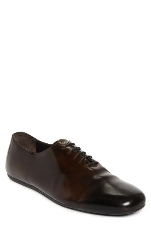 Prada Leather Oxford - Bruciato
