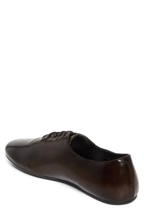 Prada Leather Oxford - Bruciato