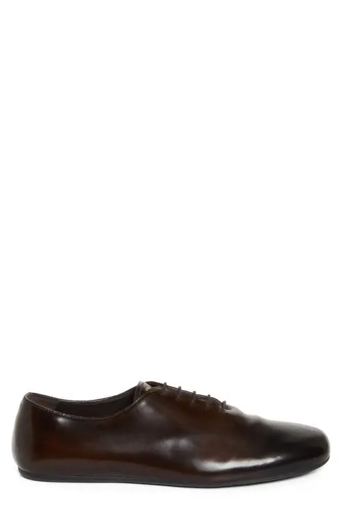 Prada Leather Oxford - Bruciato