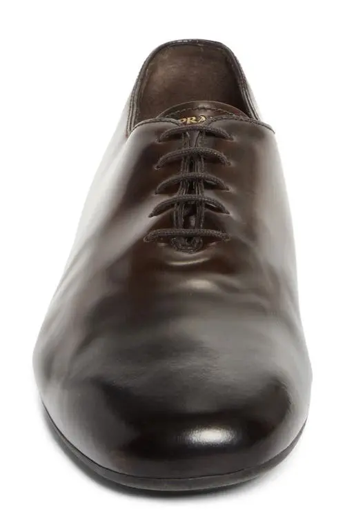 Prada Leather Oxford - Bruciato