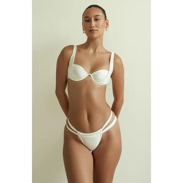 DIPPIN DAISY'S Serenade Cheeky Bikini Bottom - Cloud
