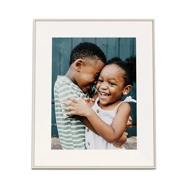 AURA Aspen Digital Photo Frame - Clay