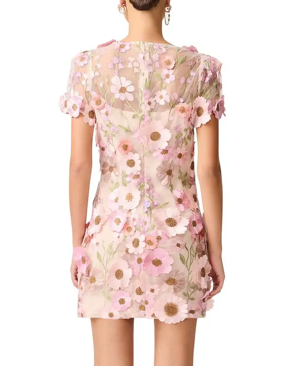 ELLIATT Elle Applique Mini Dress