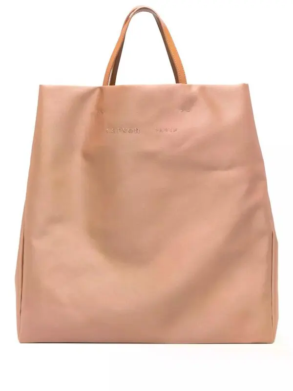 Carven Jeanne Tote Bag - Brown