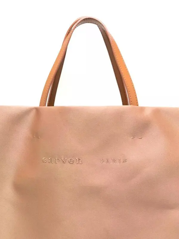 Carven Jeanne Tote Bag - Brown
