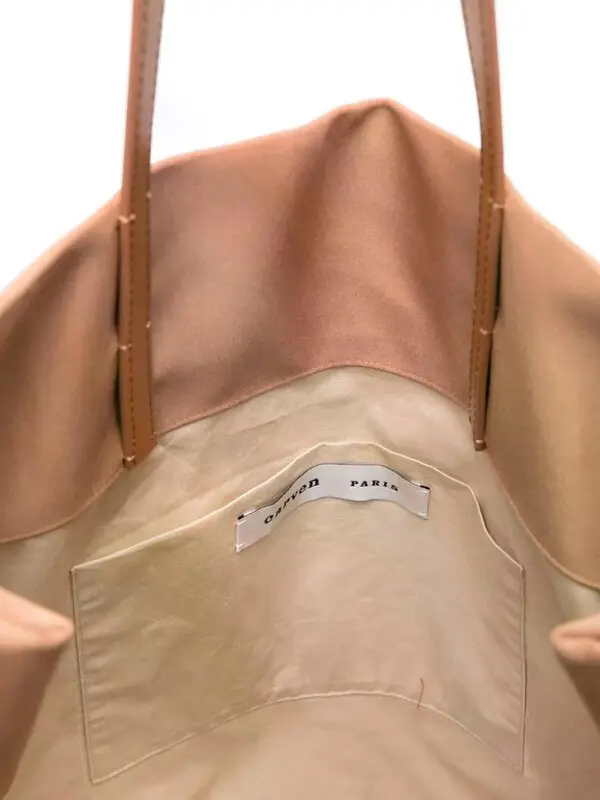 Carven Jeanne Tote Bag - Brown