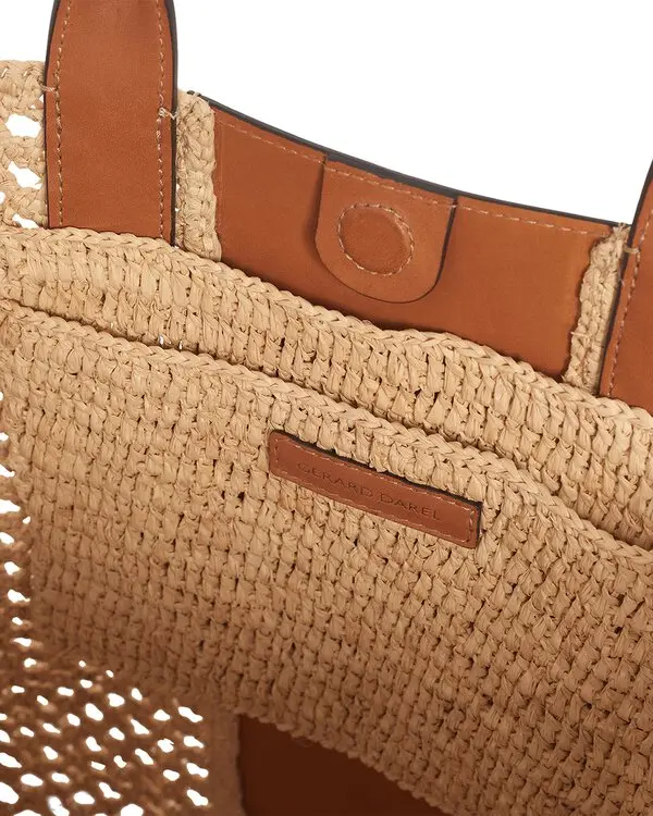 Gerard Darel Andie Raffia Tote Bag