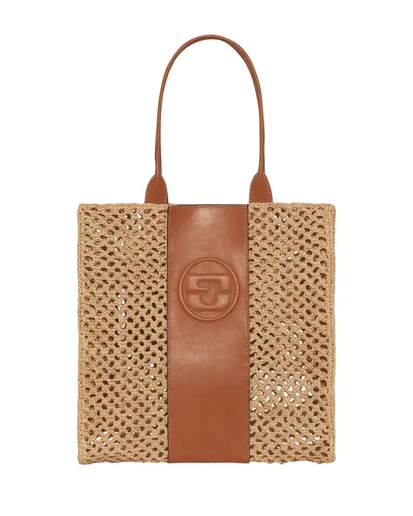 Gerard Darel Andie Raffia Tote Bag