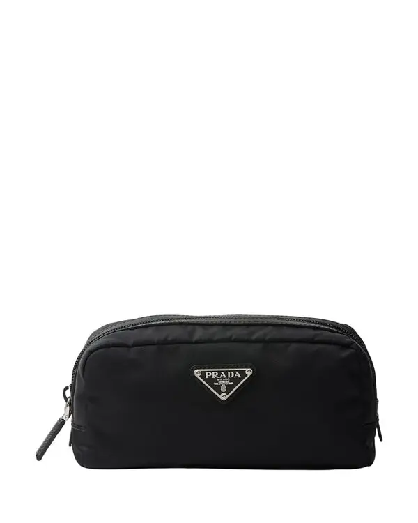 Prada Re-nylon And Saffiano Necessaire - Black
