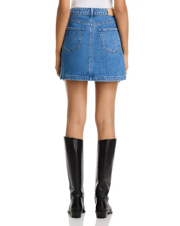 Paige Jannelle Denim Mini Skirt