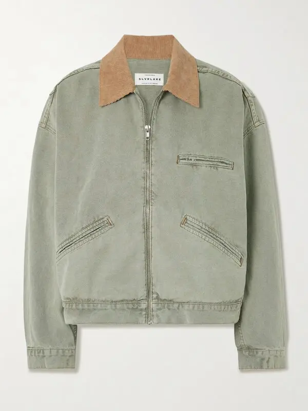SLVRLAKE Camden Garage Cotton-canvas Jacket