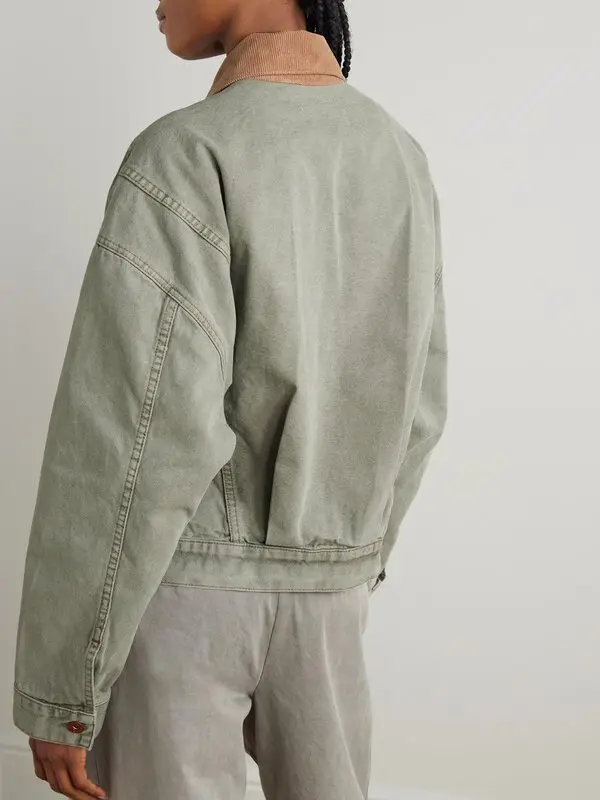 SLVRLAKE Camden Garage Cotton-canvas Jacket
