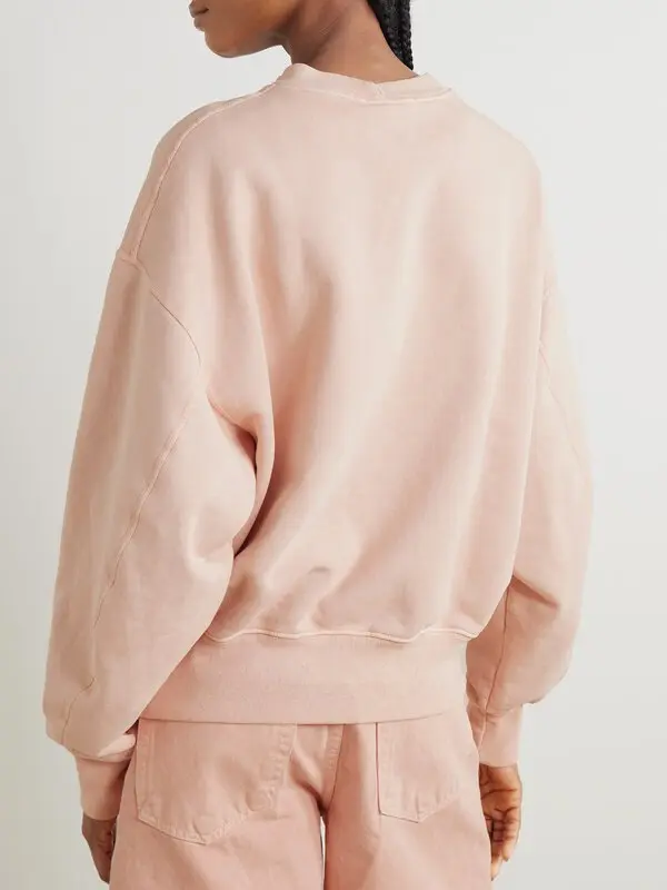 SLVRLAKE Cinch Cotton-jersey Sweatshirt