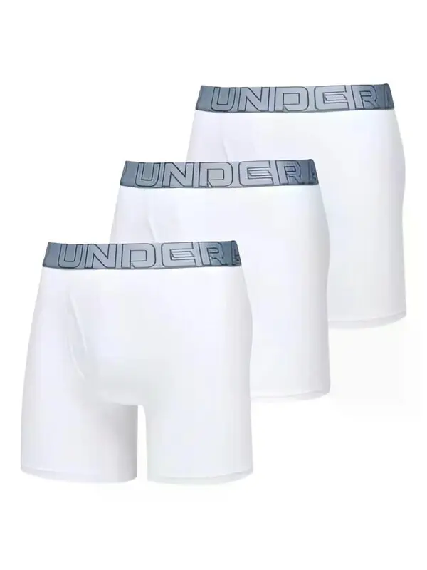 Under Armour Logo-waistband Boxers - White