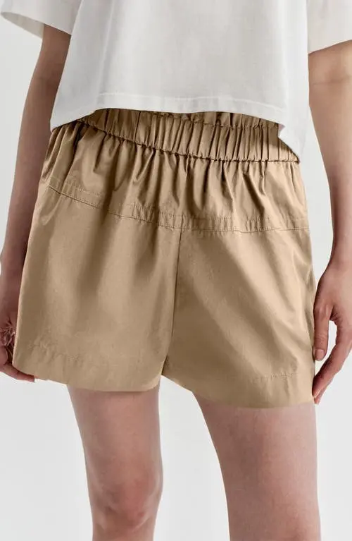 A.L.C. Cotton Paperbag Waist Shorts