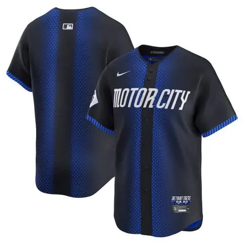 Nike Detroit Tigers City Connect Limited Jersey - Blue