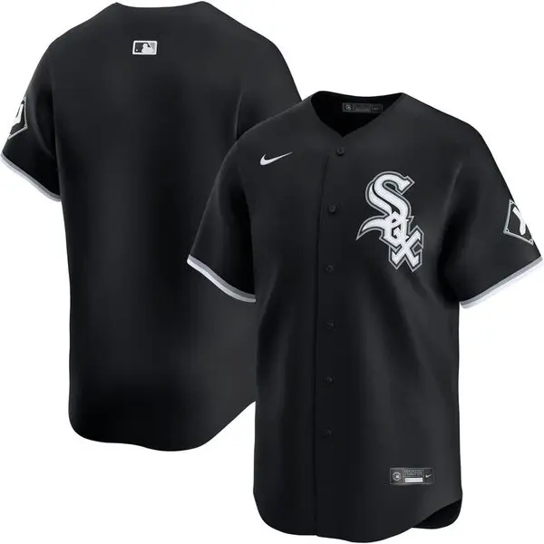 Nike Chicago White Sox Alternate Limited Jersey - Black