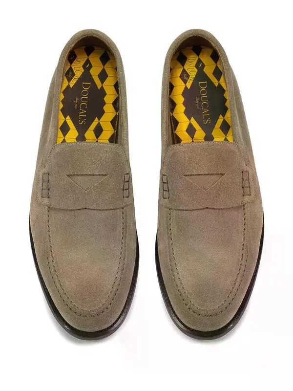 DOUCAL'S Suede Loafers - Neutrals