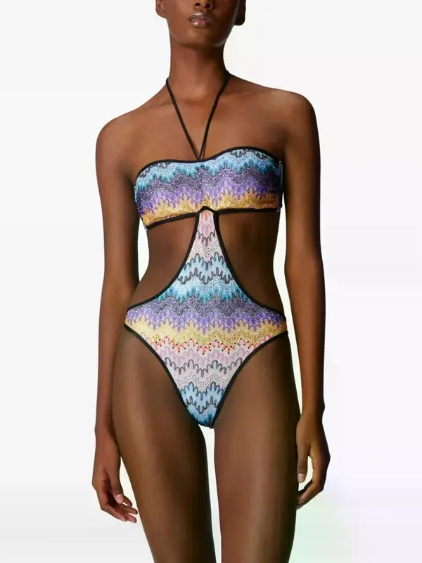 Missoni Zigzag-pattern Swimsuit